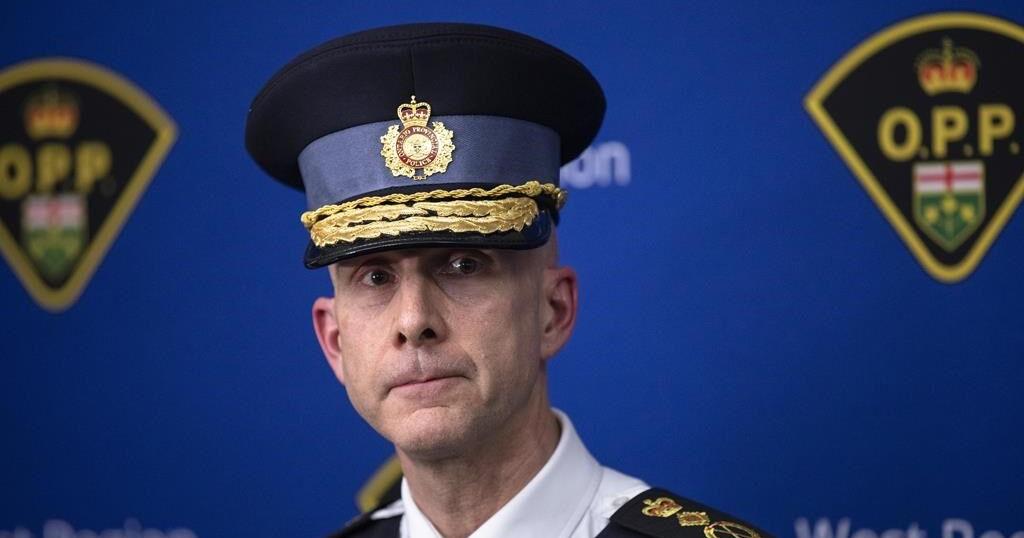 Man accused of killing OPP officer had been initially denied bail in ...