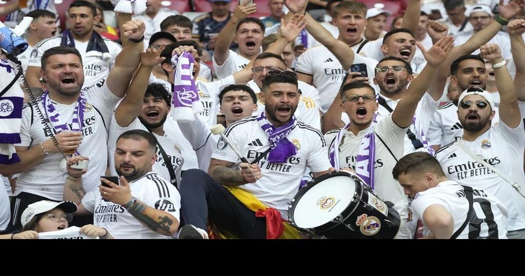 Kylian Mbappé scores on debut for Real Madrid in a 2-0 win over ...