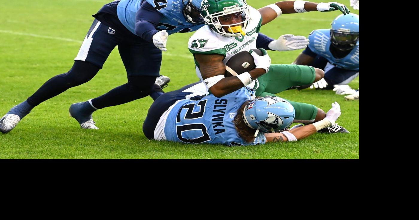 Argonauts defensive end Andrew Chatfield Jr. leading CFL in sacks ...