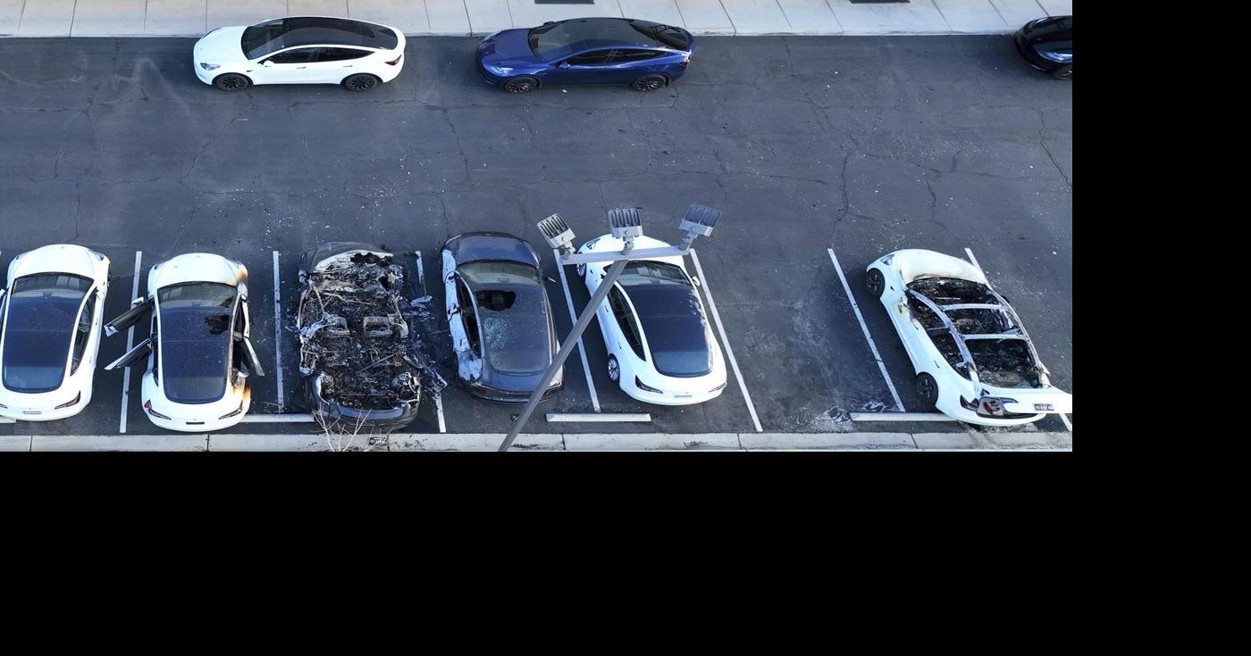 PHOTO COLLECTION: Tesla Vandalism | World News | thecanadianpressnews.ca