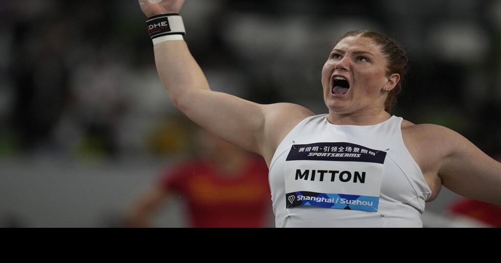 Canada's Sarah Mitton second in Diamond League shot put | Sports News ...