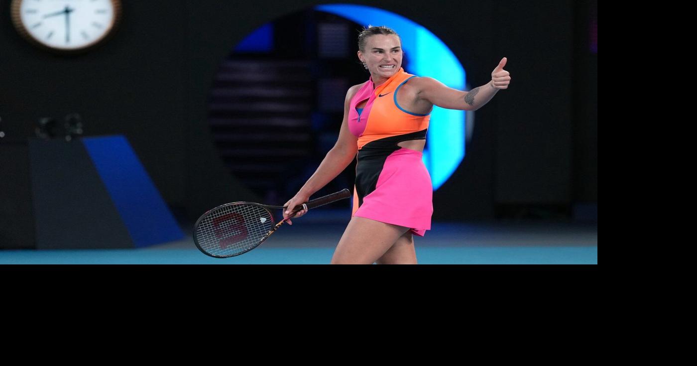 Sabalenka into fourth straight Australian Open final. Faces Rybakina ...