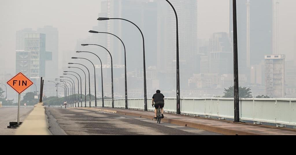 Smog warnings in effect as wildfire smoke blankets many parts of Quebec ...