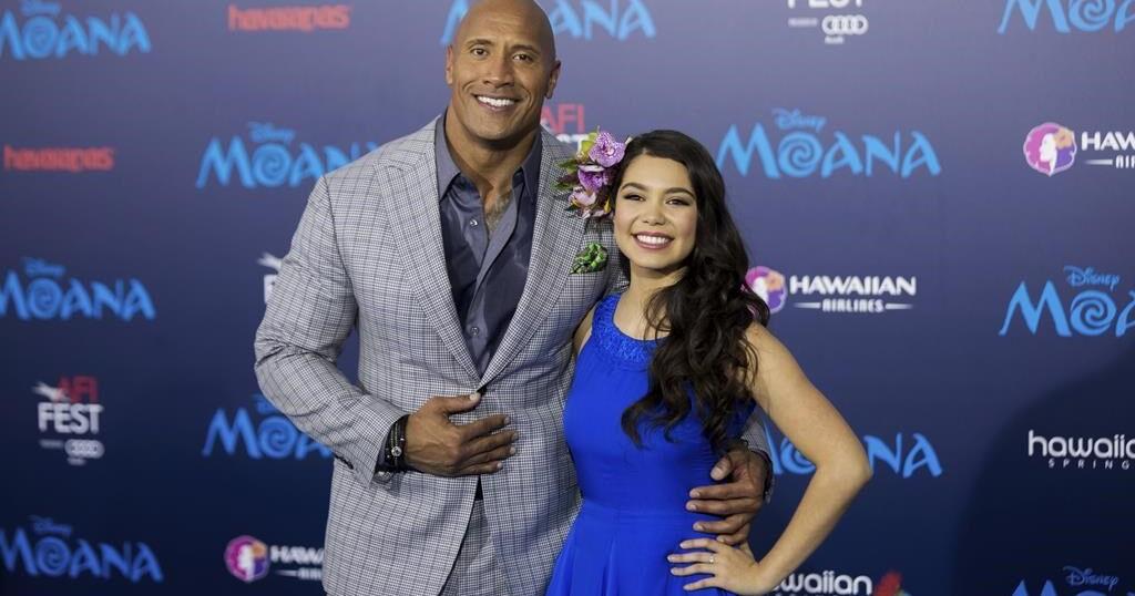 Disney developing live-action 'Moana' with Dwayne Johnson ...