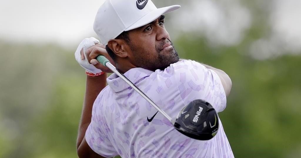 Scheffler overcomes double bogey, part of 5-way tie in Houston Open ...