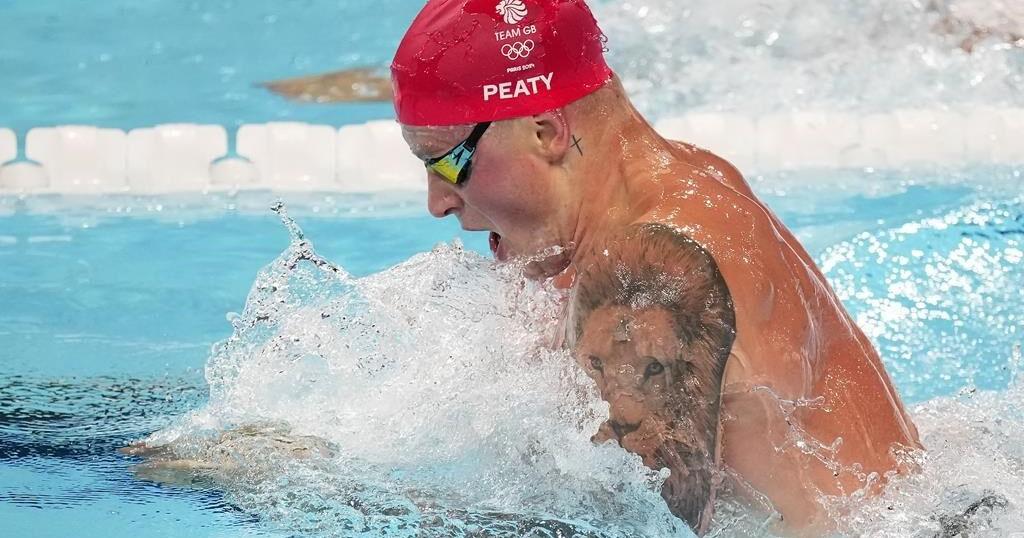 British swimming star Adam Peaty tests positive for COVID after winning ...