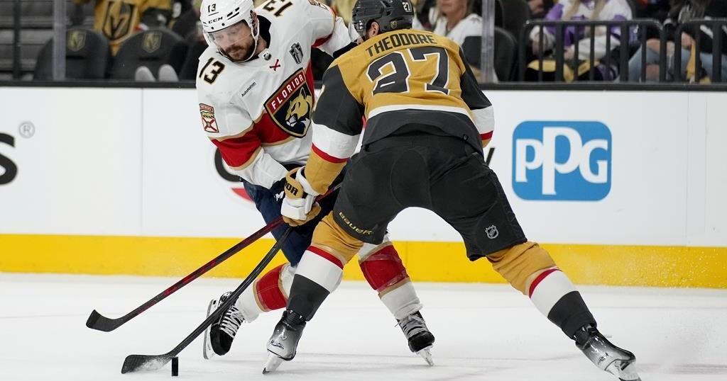Golden Knights know Panthers won't quit despite Game 1 loss | Sports ...