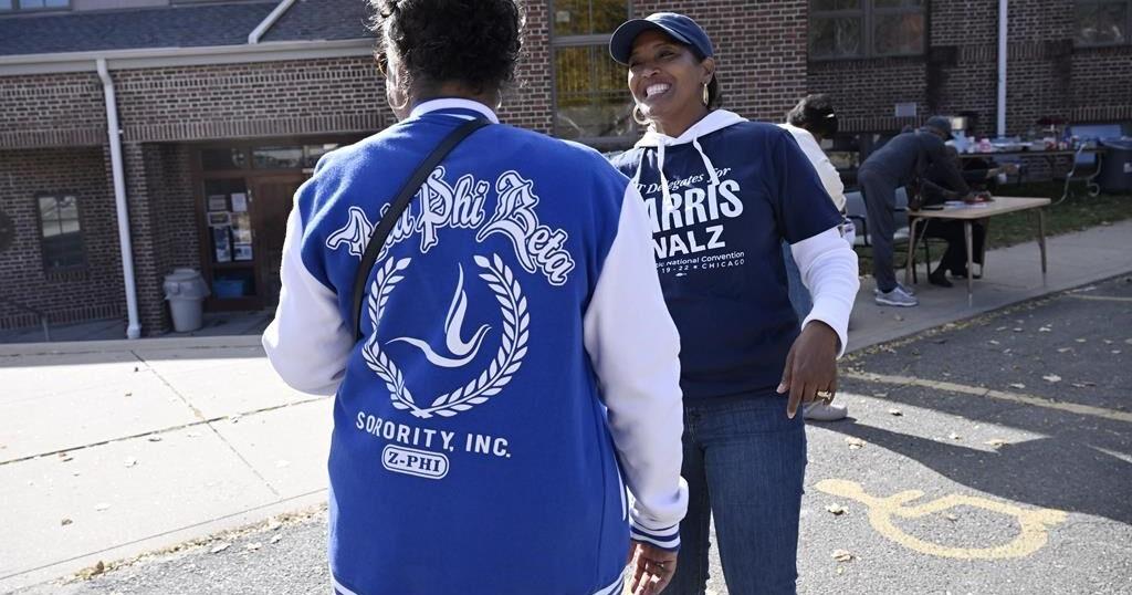 Inspired by Harris, many Black sorority and fraternity members are ...