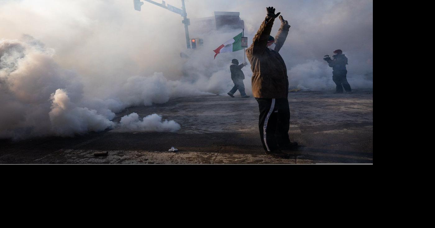 Federal and state officials both claim moral high ground in immigration ...