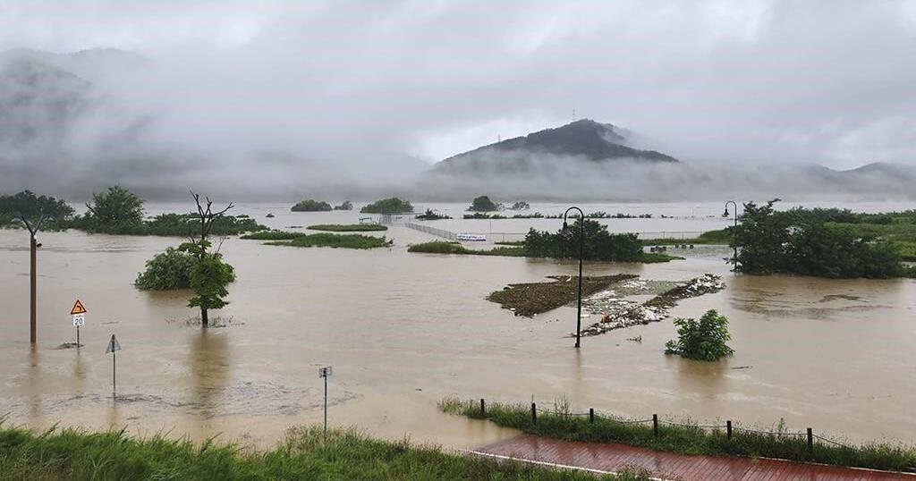 Days of torrential rain in South Korea leave at least 26 dead in ...