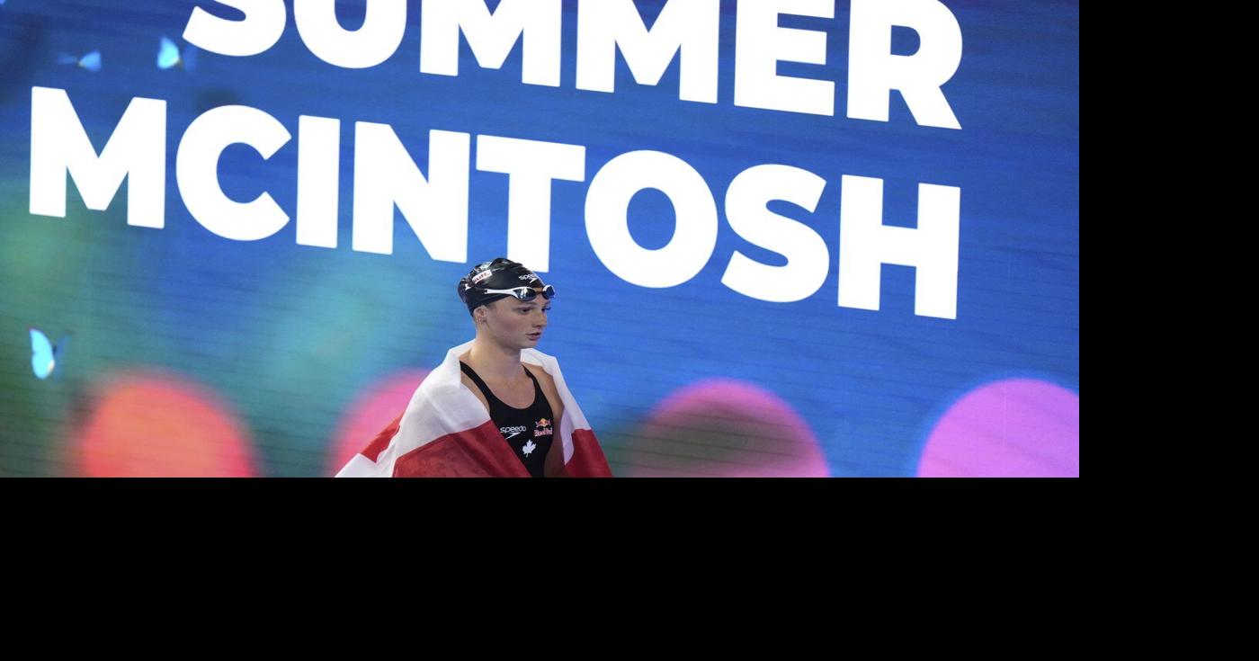 Canada's Summer McIntosh strikes gold again, closes in on history at ...