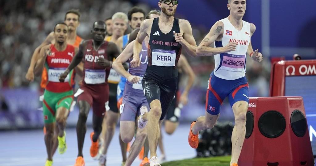 Olympic track's best rivalry: 1,500-meter runners Kerr, Ingebrigtsen ...