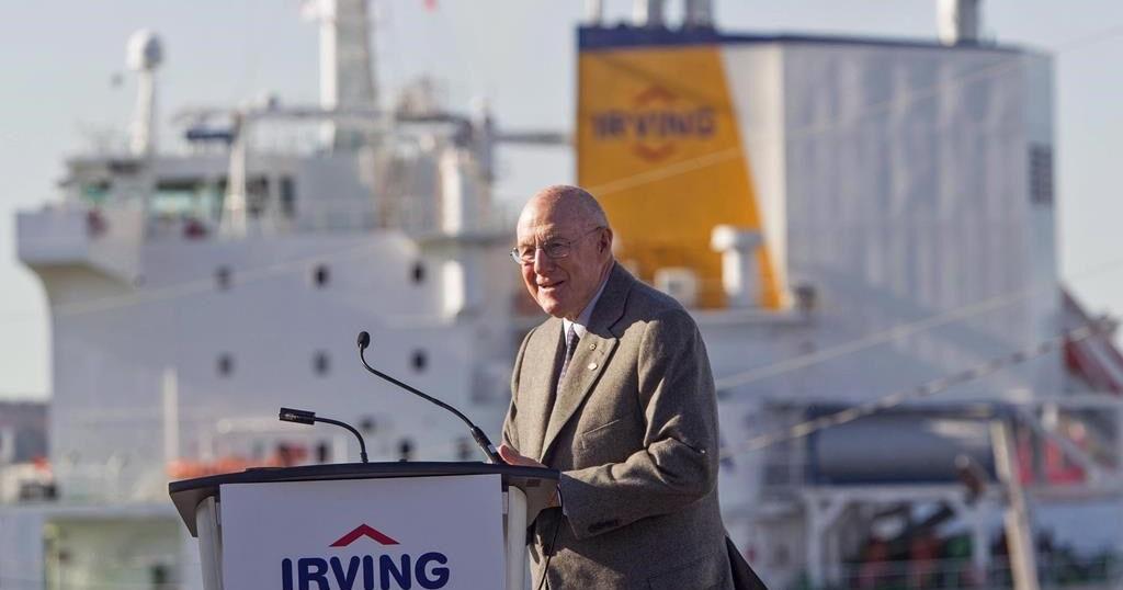 'A steadfast champion of Atlantic Canada': Oil executive Arthur Irving ...