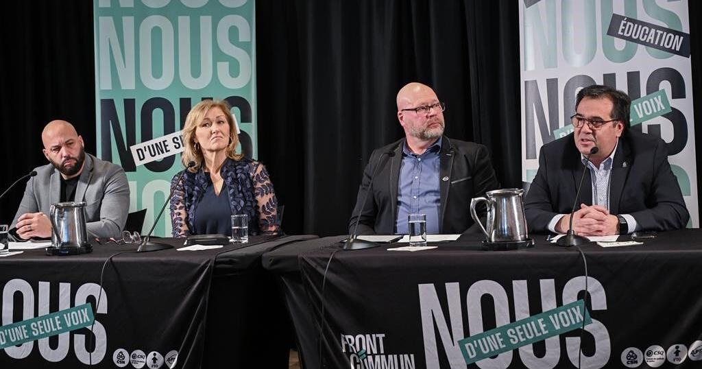 Quebec's 'common front' public sector unions will vote on new contract ...