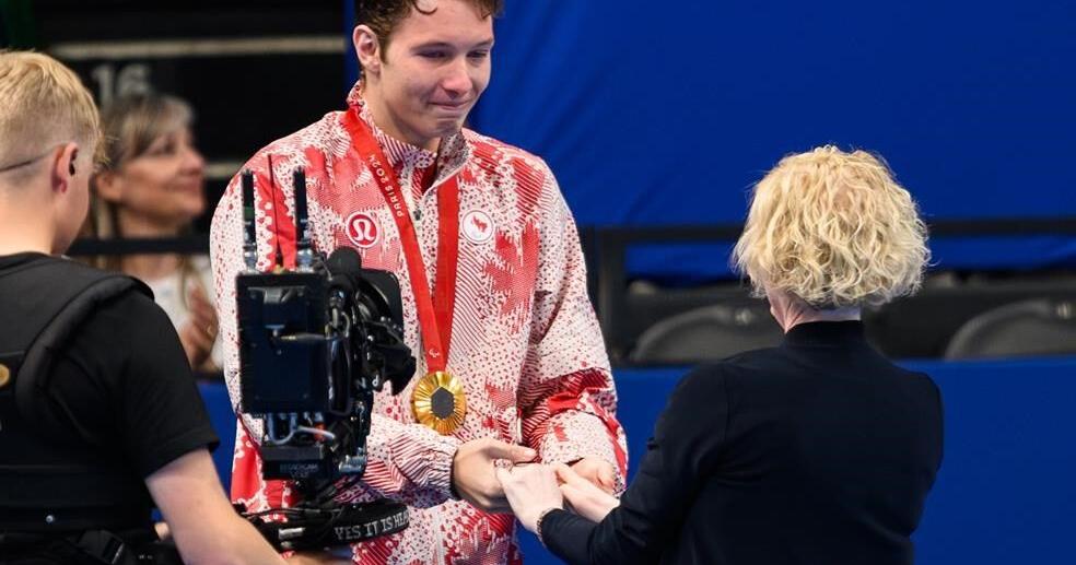 Swimmer Nicholas Bennett wins Canada its first gold of 2024 Paris ...
