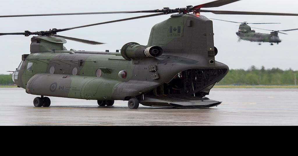 Search and recovery operation ongoing after RCAF helicopter crash near ...