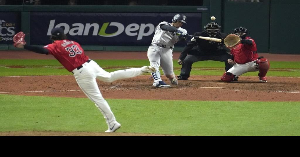 Juan Soto's 3-run homer in 10th sends Yankees past Guardians 5-2 and into World Series for 41st ...