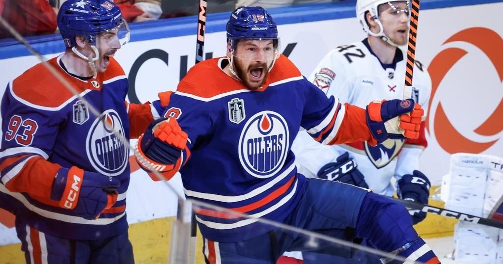 Oilers force Game 7 of Stanley Cup final with 5-1 win over Panthers ...
