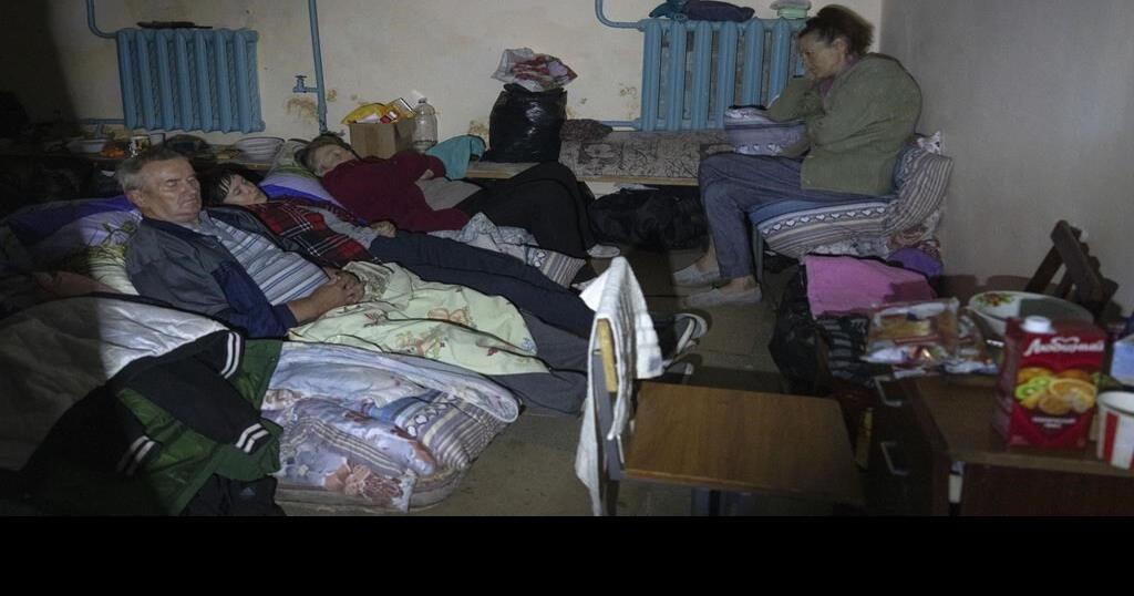 Ukrainian forces left a path of destruction in the Kursk operation. AP ...