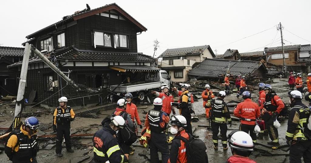 Scenes of loss play out across Japan's western coastline after quake ...