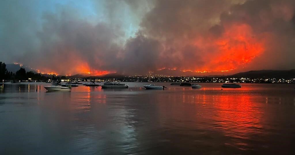 Wildfire evacuations ease in Osoyoos, B.C., after frightening weekend ...