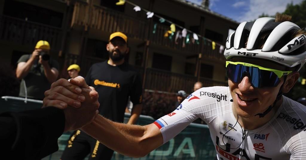 Pogacar attacks in the Tour de France's first big mountain stage and ...