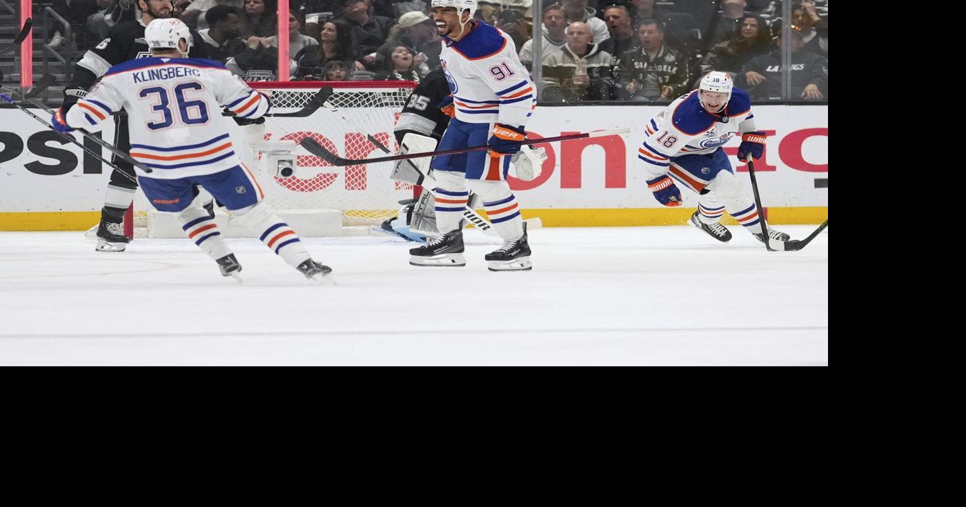 Persistent Oilers push Kings to the brink of elimination with Game 5 ...