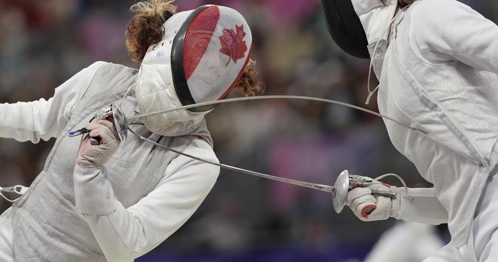 Eleanor Harvey claims bronze for Canada's first Olympic fencing medal ...