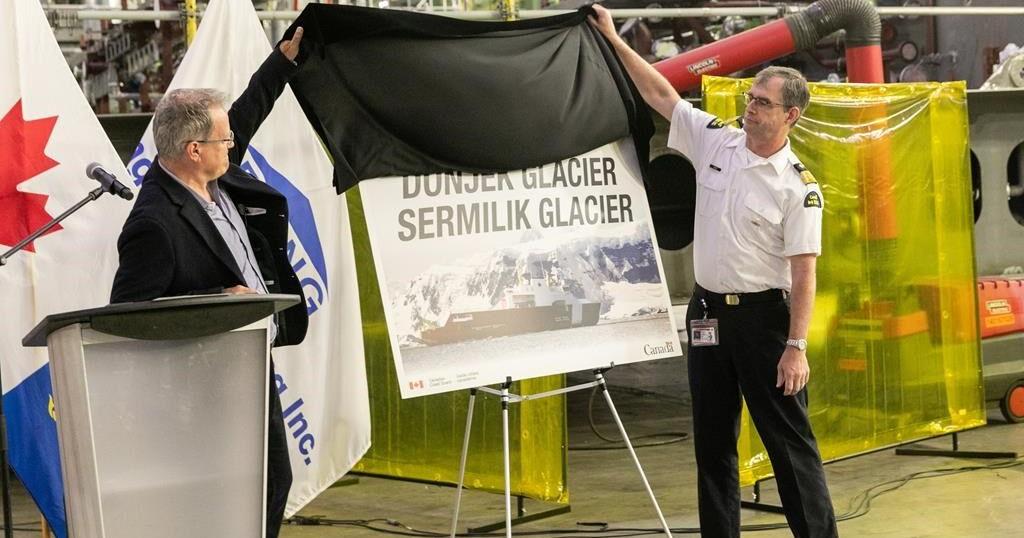 Two Canadian Coast Guard Arctic patrol ships named after northern ...