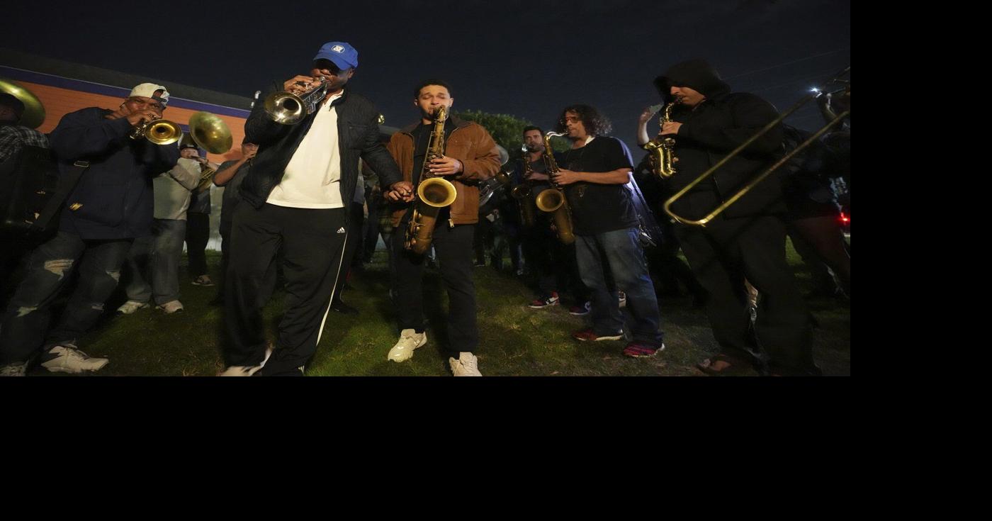 A traditional send-off in New Orleans for an innovative brass band ...