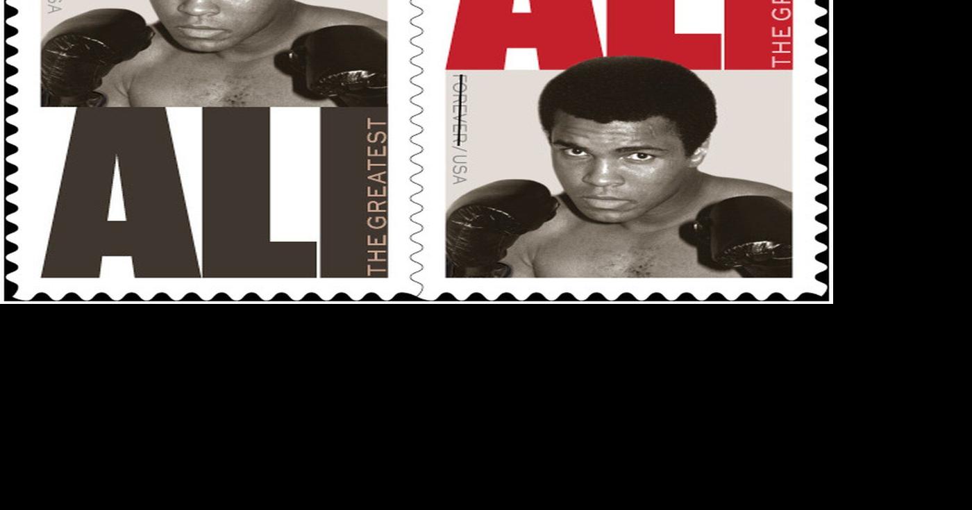 Postal Service unveils new Muhammad Ali stamp in champ's hometown ...