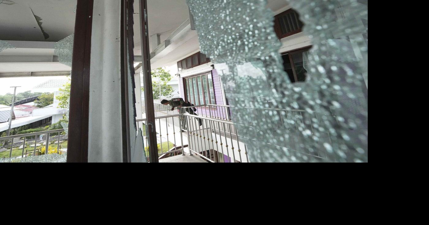 Photos from the aftermath of fighting along the Thailand-Cambodia ...