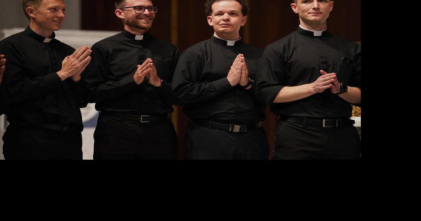 A US diocese defies trends and ordains its largest class of Catholic ...