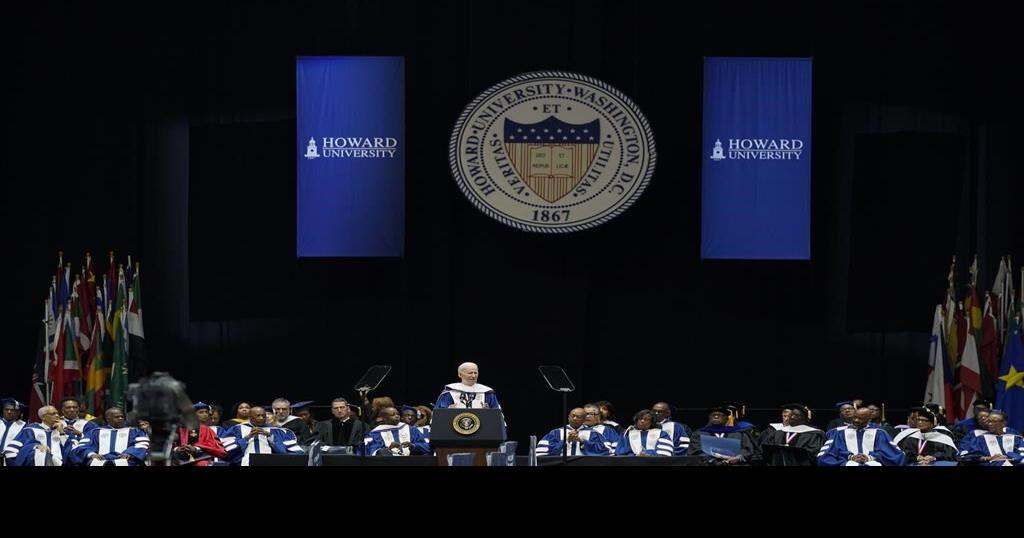 Biden to graduates of historically Black Howard University: US history ...