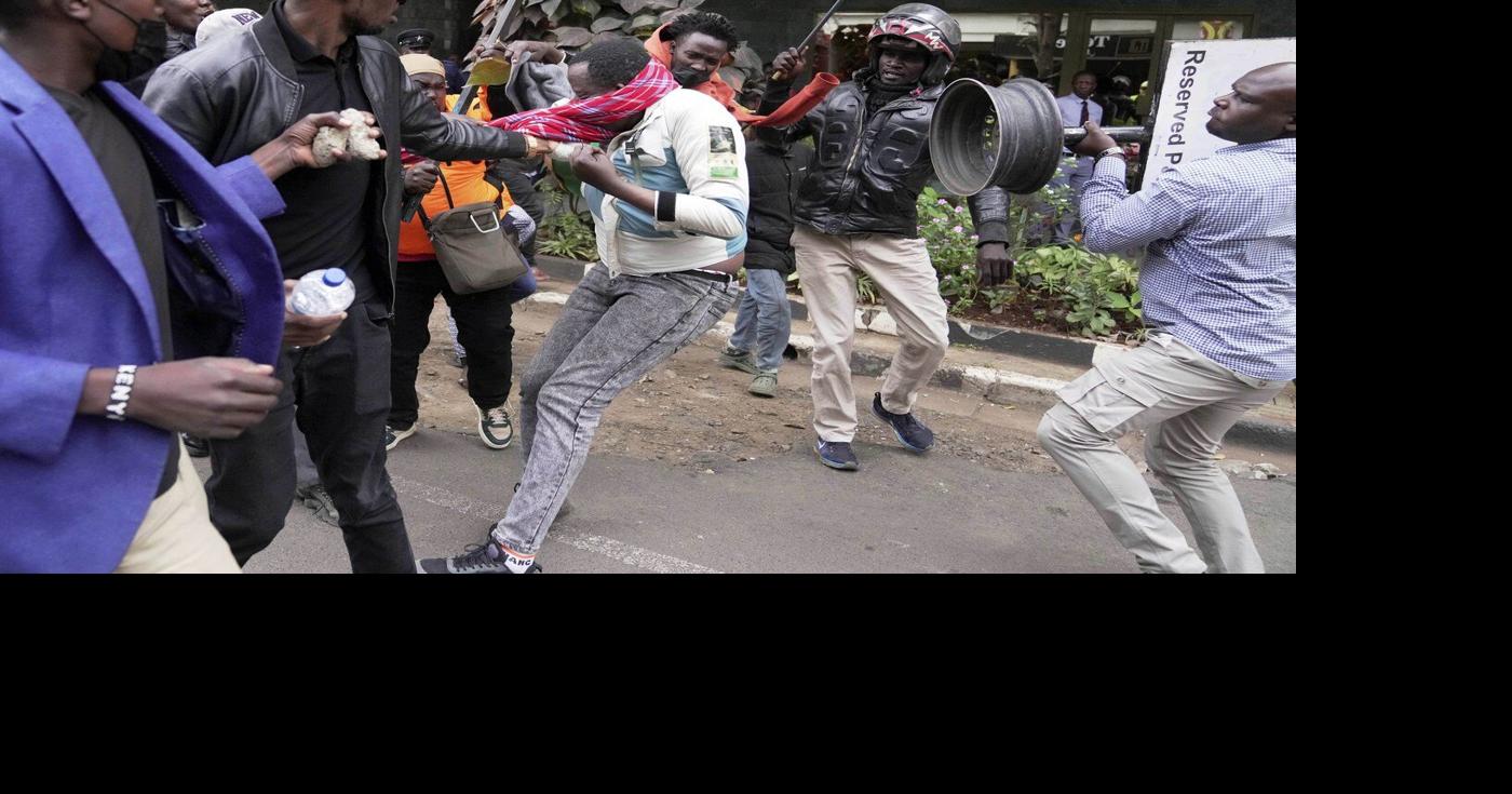Kenyan police shoot protester at close range during latest protests ...