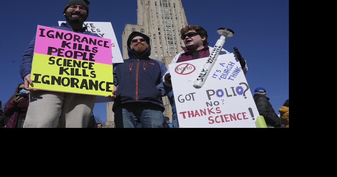 Out of the lab and into the streets, researchers and doctors rally for ...