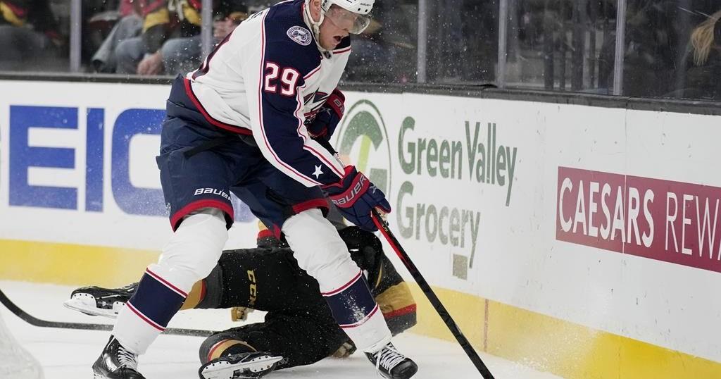 Blue Jackets' Patrik Laine out 2-4 weeks with triceps injury | Sports ...