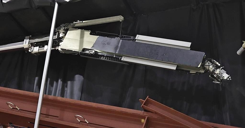 A glitch halts again Telesco the robot's attempt to get a sample from ...