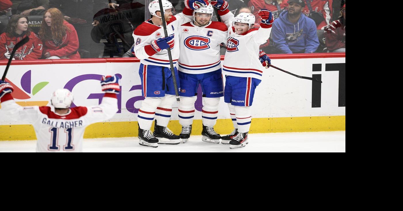 Nick Suzuki scores in overtime to lift the Canadiens past the Capitals ...