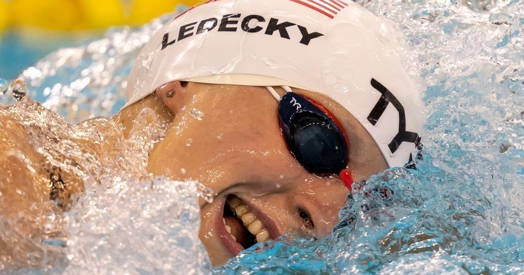 Katie Ledecky earns AP female athlete of year for 2nd time | World News ...