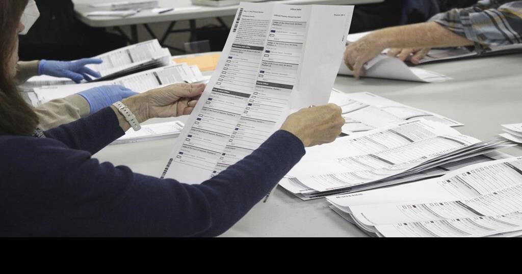 Ballot-sorting machine woes slow count in Oregon county with pivotal US ...