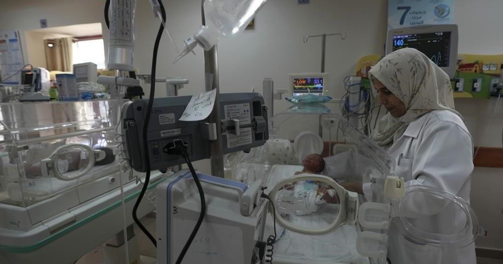 Packed hospitals, treacherous roads, harried parents: Newborns in Gaza ...