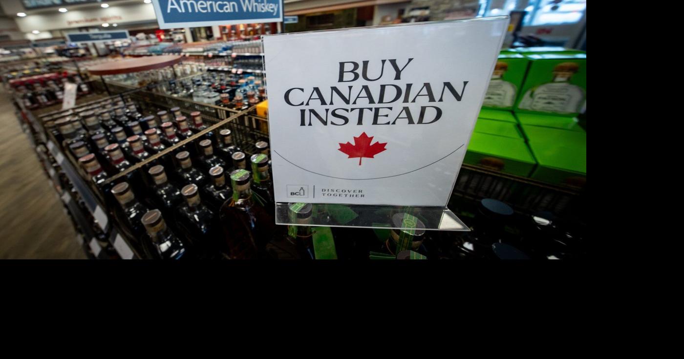 'Elbows up': Canadians angry, defiant as U.S. tariffs take effect ...