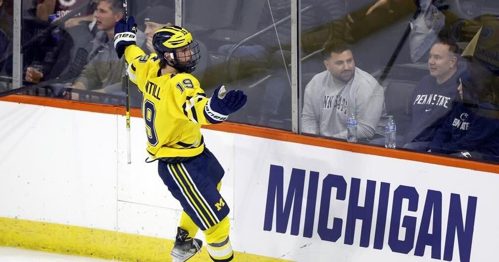 Michigan freshman Adam Fantilli named Hobey Baker winner | Sports News ...