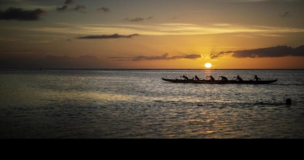 Typhoon Mawar lashes Guam, US island territory known as 'Where America ...