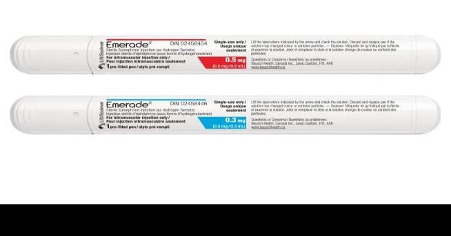 Health Canada recalls Emerade epinephrine auto-injectors over possible ...