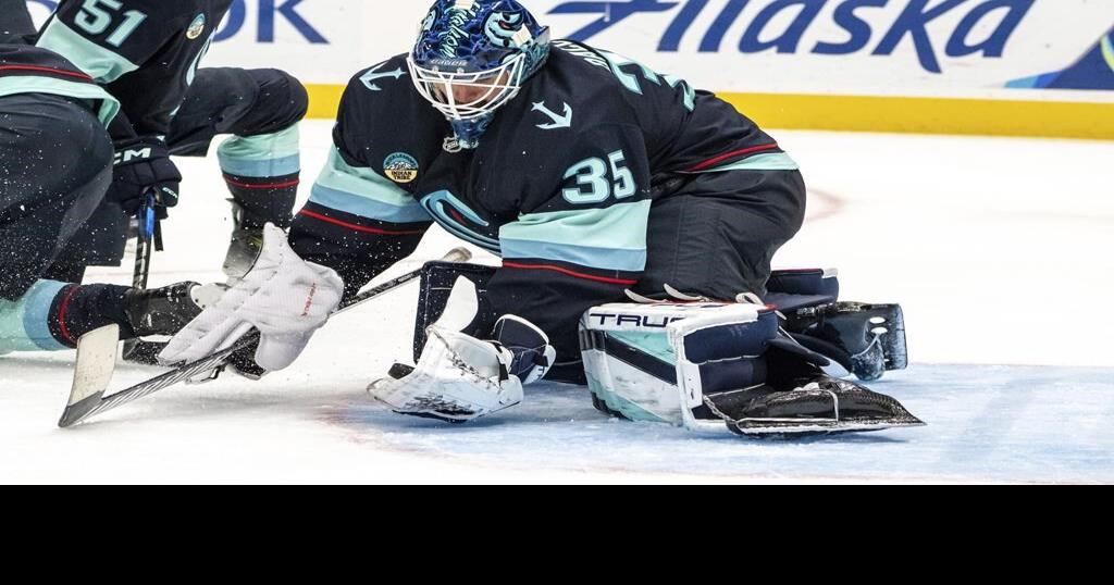 Eberle scores in overtime as Kraken douse hot Flames 2-1 | Sports News | thecanadianpressnews.ca