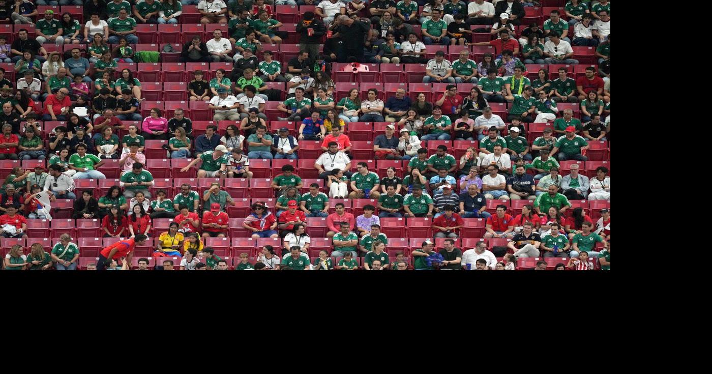 FIFA blames empty seats at World Cup match in Mexico on fans in the ...