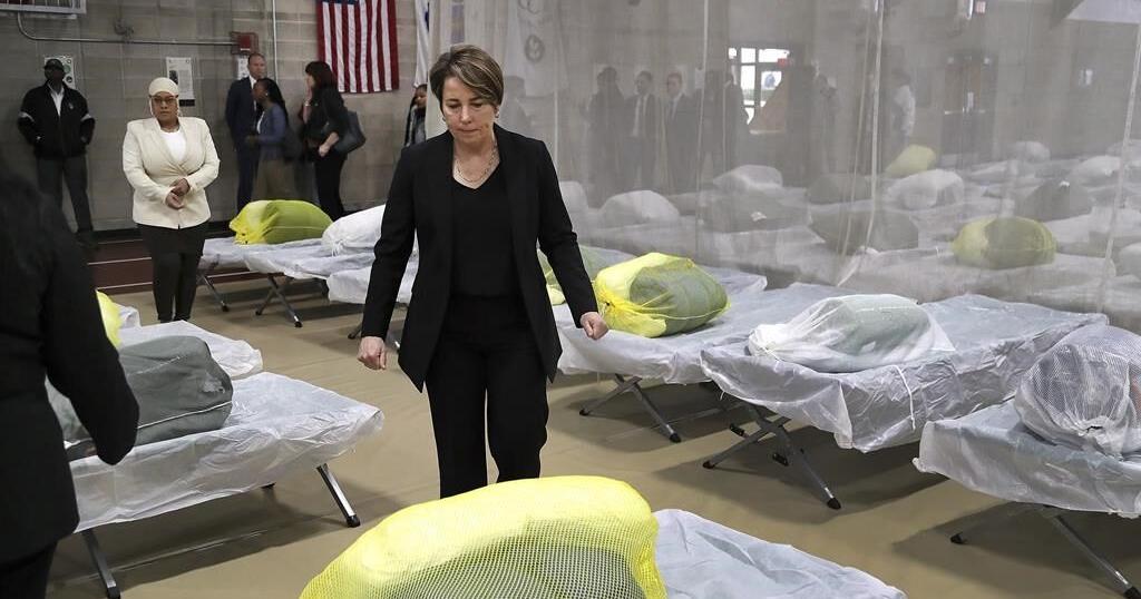 Massachusetts turns recreational plex into shelter for homeless ...