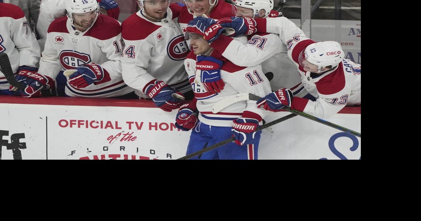 Nick Suzuki scores to lead Canadiens over Panthers 4-2 | Sports News ...